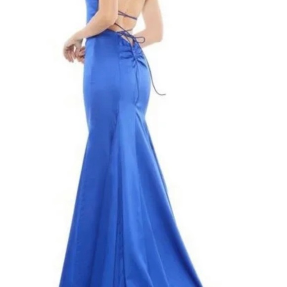 Mac Duggal | Dresses | Nwt Prom Royal Blue Leena For Mac Duggal ...